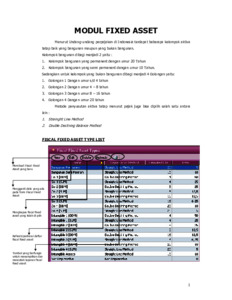 Fixed Asset - Repository